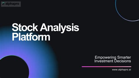 Ppt Stock Analysis Platform Powerpoint Presentation Free Download