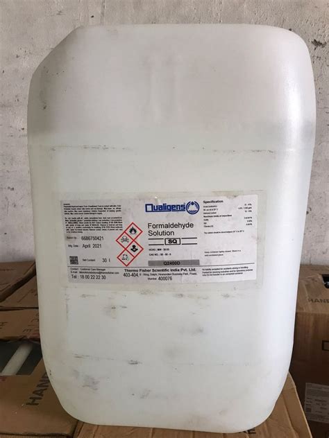 Qualigens Formaldehyde Solution Liquid At ₹ 2400piece In Hapur Id