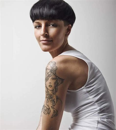 Bowl Haircut Girl Bowl Cut New Hairstyle Short Layered Tom Boy Haircut