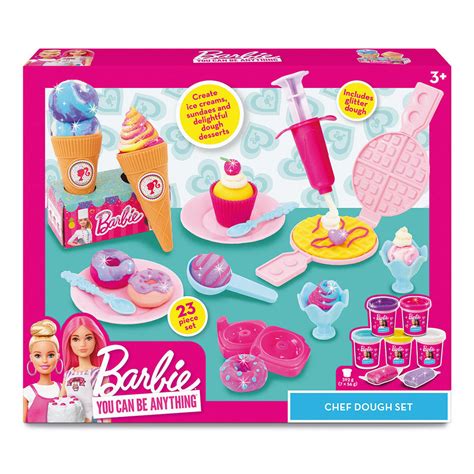 Addo Barbie Dough I Can Be A Chef Playset Shopee Malaysia