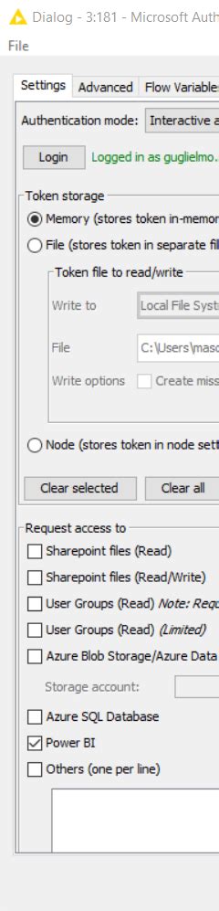 Problem To Export Data In Power BI KNIME Analytics Platform KNIME Community Forum