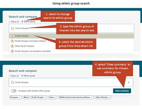 Place And Ethnic Group Summaries User Guide Stats Nz