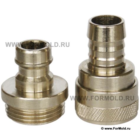 Быстросъемы для шлангов воды 1/2” дюйма, Tekno-met T110