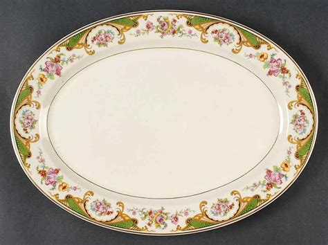 Sy67 12 Oval Serving Platter By Syracuse Replacements Ltd