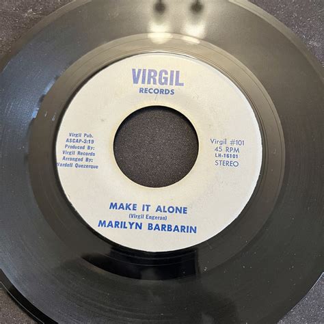 Marilyn Barbarin Brothers By Choice Buck Carolyn Byrd Record Sales