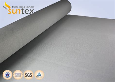 Satin Weave Polyurethane Coated Fiberglass Fabric For Fabric Expansion