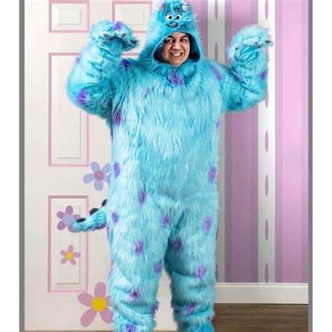 Disney Other Disney Monsters Inc Sully Costume Hooded Jumpsuit