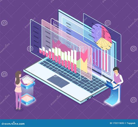 Infographics And Flowcharts Tables And Scales Cartoon Vector 138016267