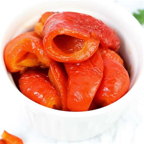 Pimientos Asados Al Horno Fácil Fácil Y Casero