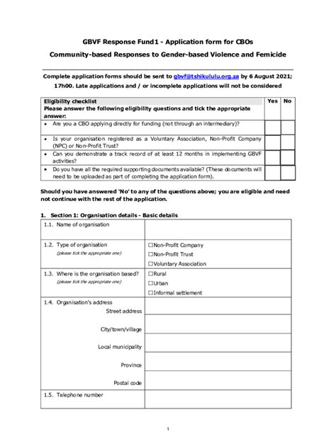 Fillable Online Tshikululu Org Zagender Based Violence