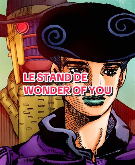 Wonder Of You Stand Explained In Jojos Bizarre Adventure Tiktok
