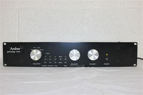 Vintage Amber Model 2 Preamp Amplifier 1807255478