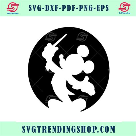 Mickey Mouse Circle Svg Trending Svg