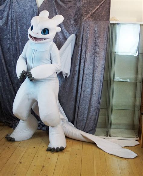 Light Fury Fury Cosplay Light Fury Fursuit Fury Costumes