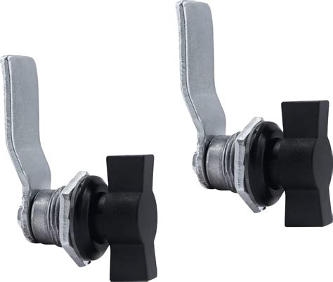 Thumb Operated Cam Lock Satin Twist Latch T Handle Swing Knob For