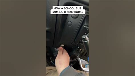 How Does A School Bus Parking Brake Work Youtube
