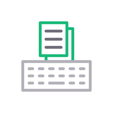 Computer Document Keyboard Online Typing Icon Download On Iconfinder
