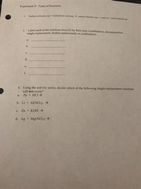 solved postlab 1 using solubility rules decide which of