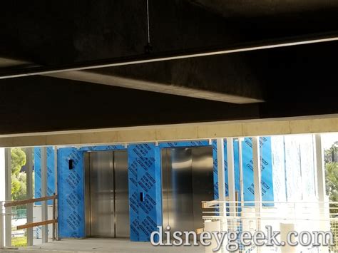 Disneyland Parking Structure Construction Project Pictures 11 22 19