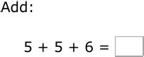 IXL Add Three Numbers Use Doubles St Grade Math