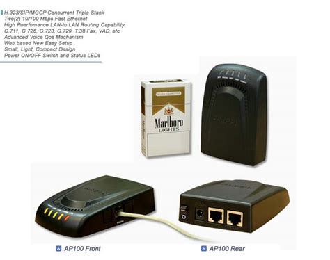 AP100 ATA Analog Telephone Adapter AddPac