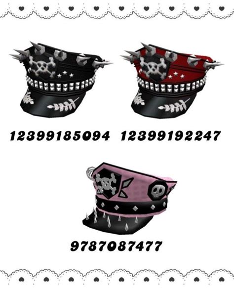 Stylish And Cute Hats With Skulls And Bones