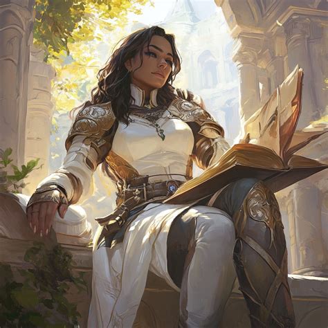 Female Human Wizard Character Portraits Dungeons And Dragons