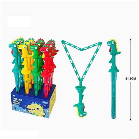 Мильні бульбашки 6095 4 динозаври розсувна конструкція ціна за 12 штук у блоці — цена 1524