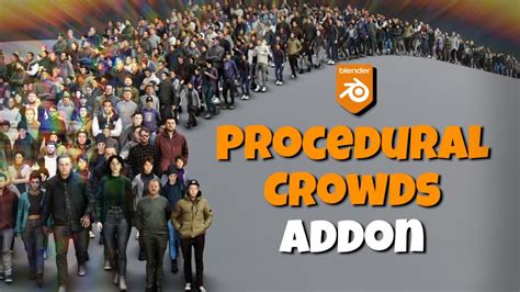 Procedural Crowds Addon Powerful Crowd Simulation Right In Blender Cgdive