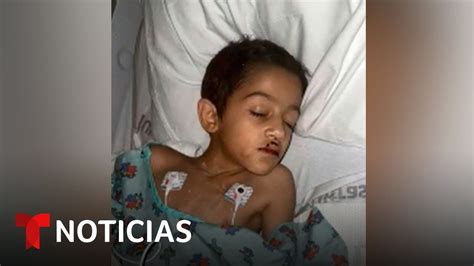 Se Recupera El Niño Golpeado Por Un Dron Noticias Telemundo Youtube