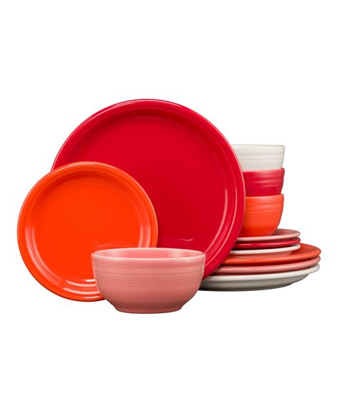 Fiesta Classic 12 Pc Dinnerware Set In Multi Modesens
