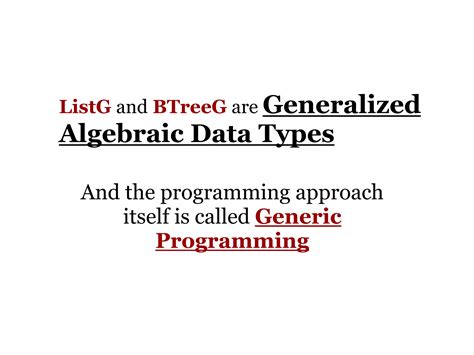 Algebraic Data Types And Origami Patterns Ppt