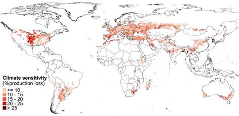 Figure S17 Hotspots Of Climate Sensitivity For Wheat Production Under Download Scientific