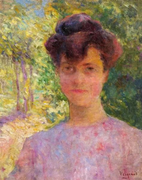 Franz Sische L Gem Lde Bild Gerahmt Portr T Frau Garten Armand Vergeaud Tunis Eur