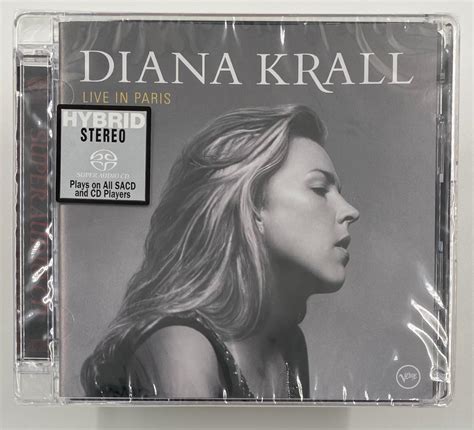 Sacd Diana Krall Live In Paris Japan Audiophile Jazz Aukro
