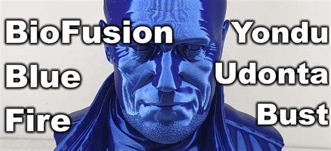 Biofusion Blue Fire Yondu Udonta Bust 3d Print Beginner
