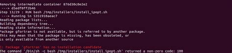 Error In Running Install Ipopt Sh While Building Dev Container Issue ApolloAuto Apollo