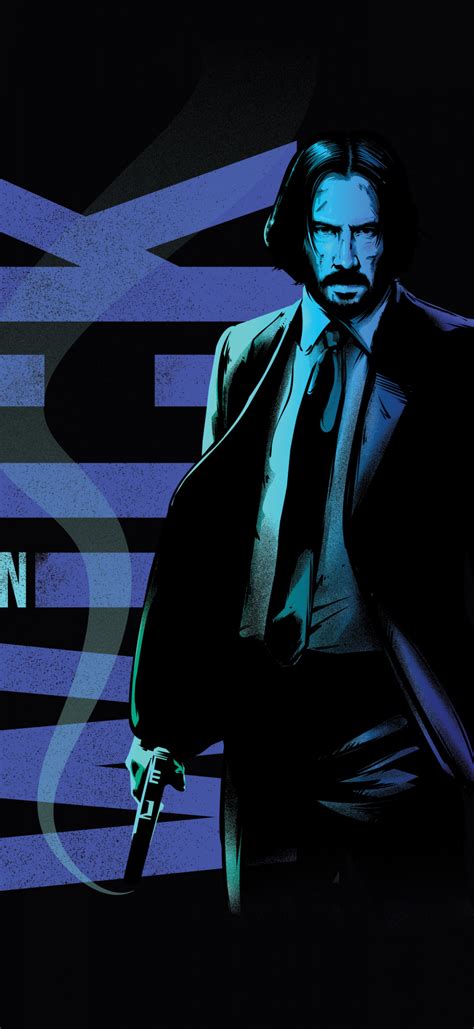 John Wick Wallpaper 4k Amoled Black Background