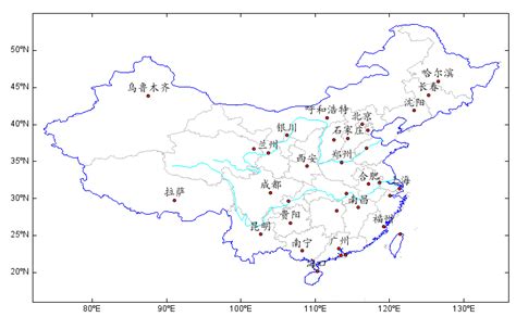 matlab 地图上标经纬度 教程合集 meteoinfo与arcgis绘制地图 丁香妈妈的博客 csdn博客