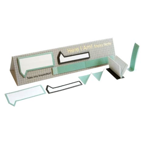 Multi Function Sticky Notes Blue Bookmark Index Memo Flags Post It Gifts Toys Sports Supplies