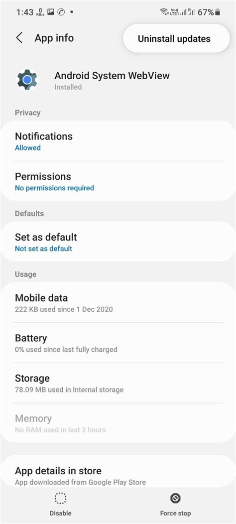 Fix Android App Crash | Android System Webview Issue