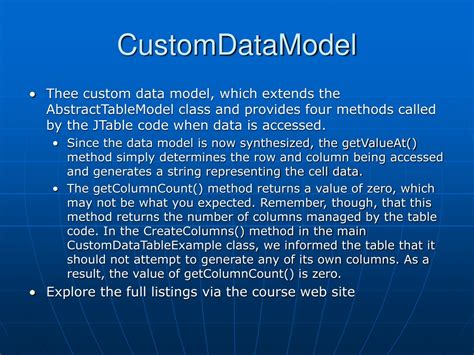 Ppt Mastering Jtable Component In Swing Applications Powerpoint Presentation Id9597141