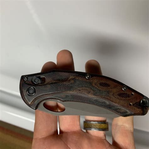 Bladebinge Benchmade Mini Loco Python Micarta Limited Edition