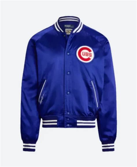 Ralph Lauren Cubs Satin Jacket Ralph Lauren Cubs Varsity Jacket