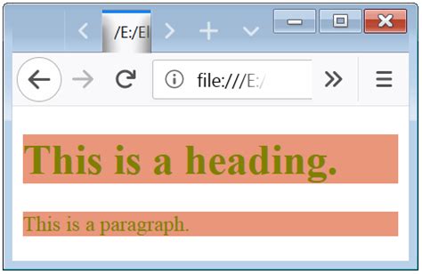 CSS Id Selectors HTML Style Id