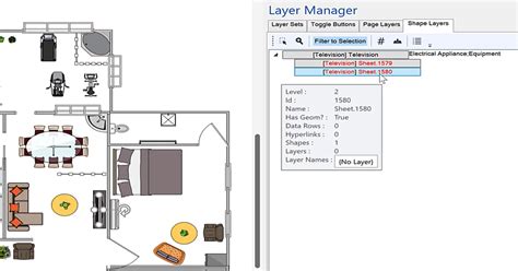 fixing the sub shape layer assignments of visio shapes bvisual