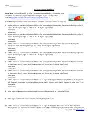 Inquiry Lab On Projectile Motion Simulation Course Hero