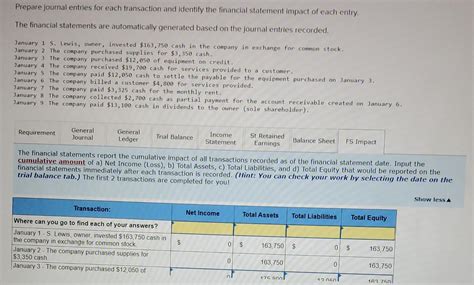 Solved Prepare Journal Entries For Each Transaction And