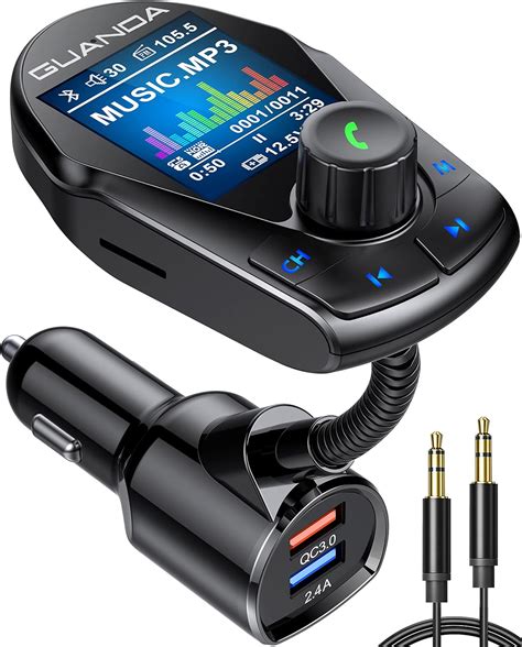 Bluetooth Fm Transmitter Upgraded Version In Car Wireless Radio