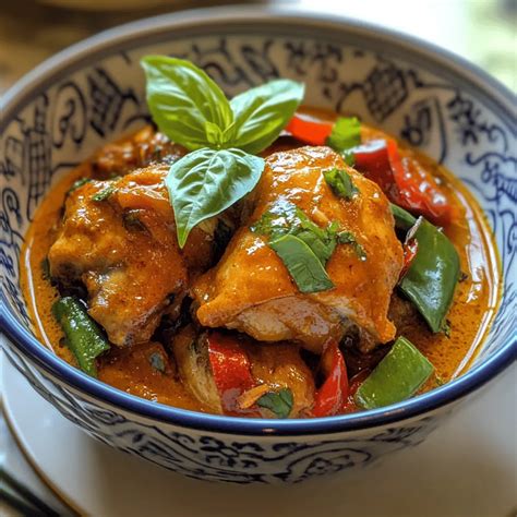 Easy Red Curry Chicken Thighs Ultimate Creamy Comforting Dish